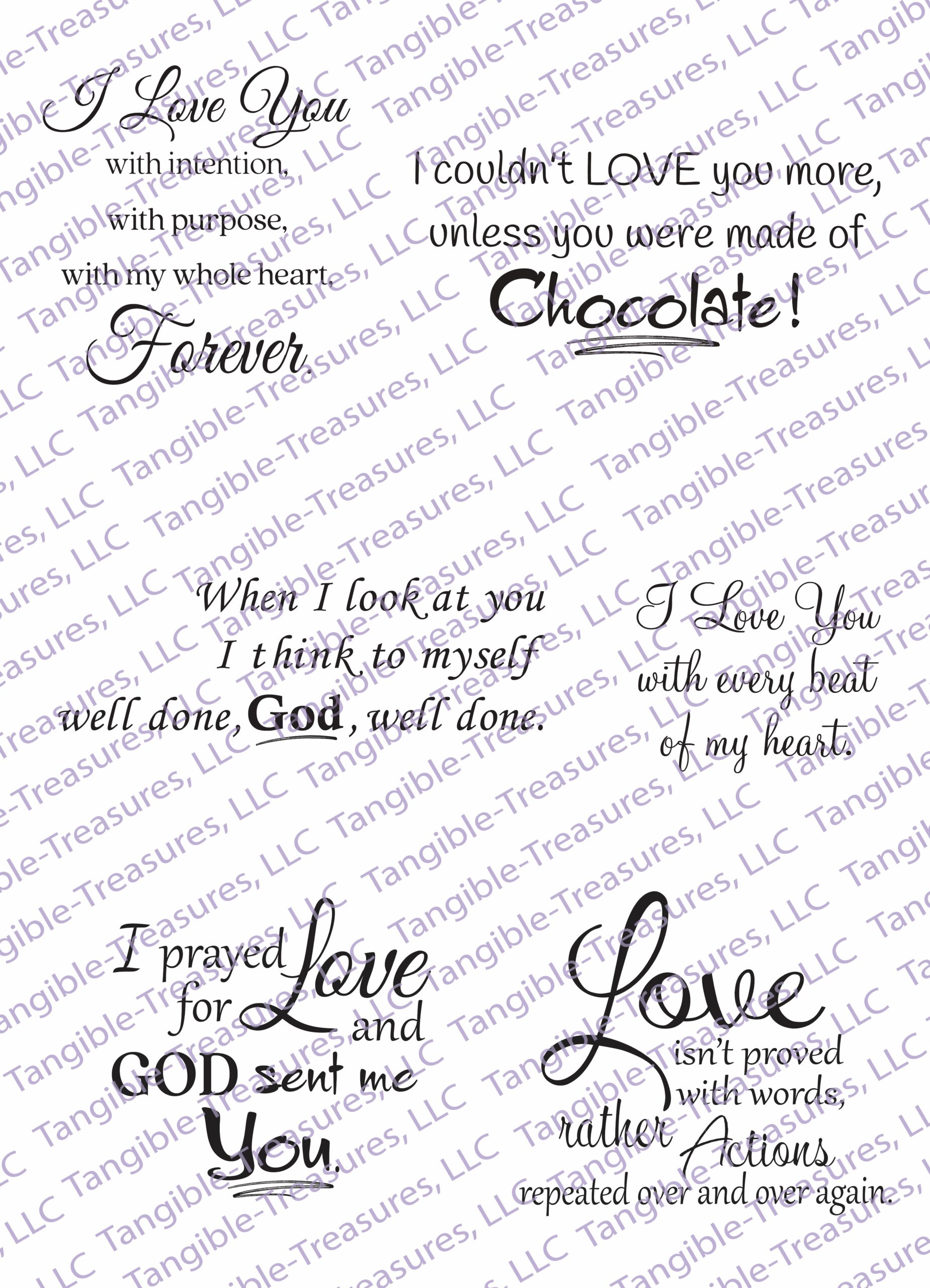 My Love Set - Tangible-Treasures